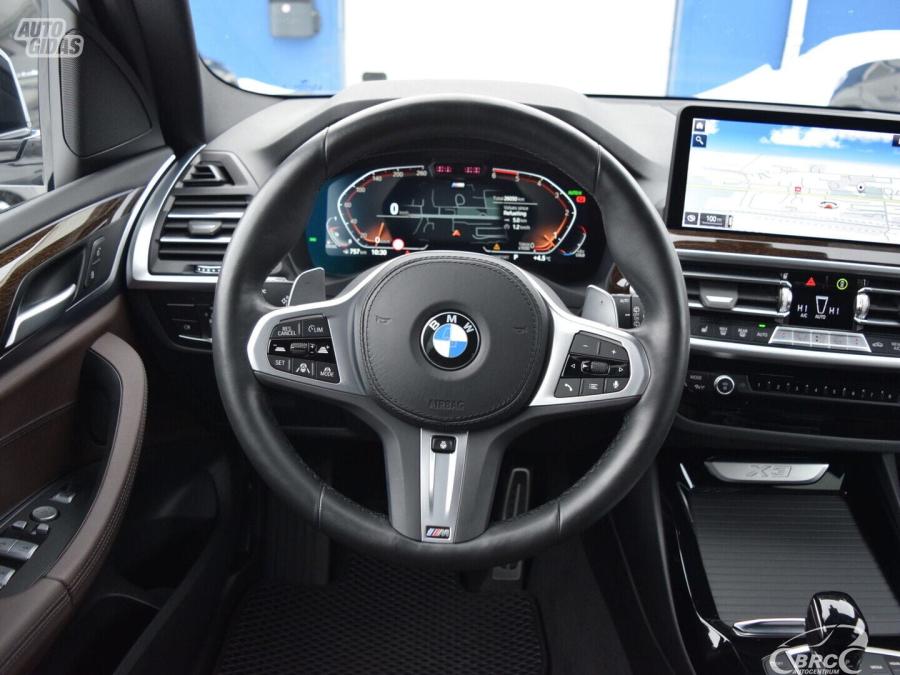 Pelēks BMW X3 2024 Rīga, ar dzinēja tilpumu 3.00 L un nobraukumu 26 tūkst. km par 52500 €, foto 10 vietnē AUTOMOTO.COM.LV
