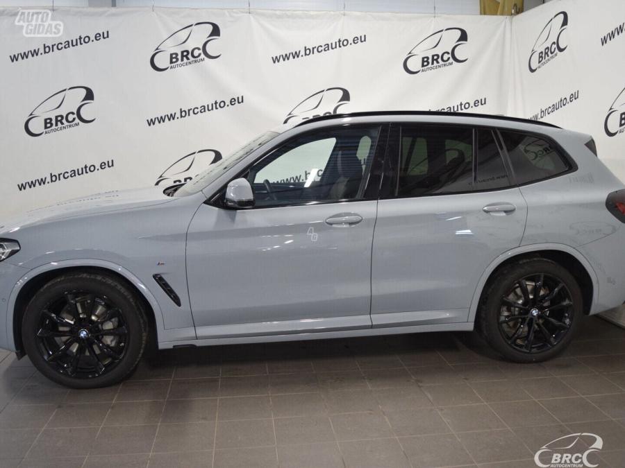 Pelēks BMW X3 2024 Rīga, ar dzinēja tilpumu 3.00 L un nobraukumu 26 tūkst. km par 52500 €, foto 24 vietnē AUTOMOTO.COM.LV