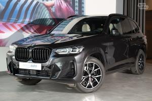Grey BMW X3 2024 in Kaunas, with an engine capacity of 2.00 L and mileage of 13 thousand km for 47471 €, photo  on AUTOMOTO.COM.LV