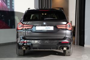 Grey BMW X3 2024 in Kaunas, with an engine capacity of 2.00 L and mileage of 13 thousand km for 47471 €, photo 7 on AUTOMOTO.COM.LV