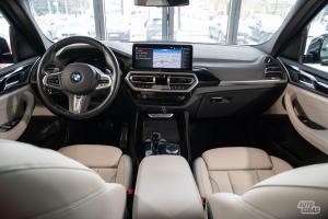 Grey BMW X3 2024 in Kaunas, with an engine capacity of 2.00 L and mileage of 13 thousand km for 47471 €, photo 12 on AUTOMOTO.COM.LV