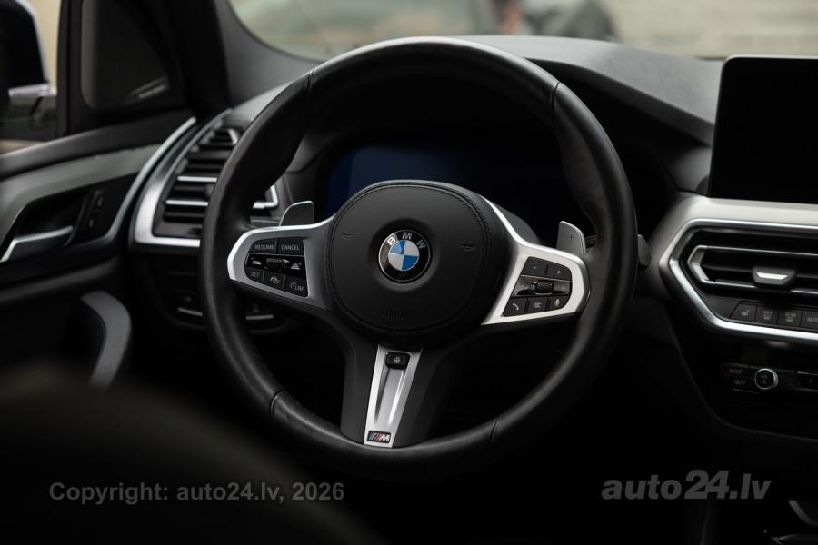 Grey BMW X3 2024 in Tallinn, with an engine capacity of 2.00 L and mileage of 36 thousand km for 44900 €, photo 11 on AUTOMOTO.COM.LV