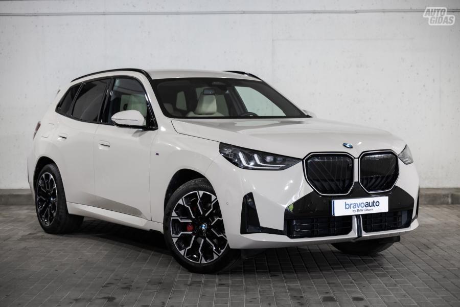 Grey BMW X3 2025 in Vilnius, with an engine capacity of 2.00 L and mileage of 33 thousand km for 57491 €, photo 4 on AUTOMOTO.COM.LV