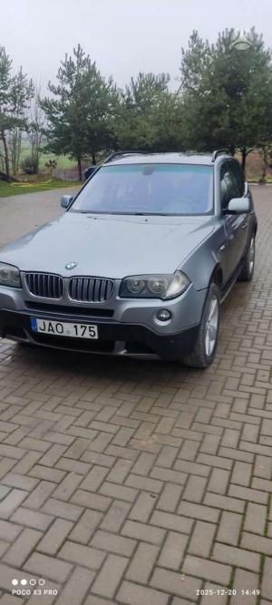 Grey BMW X3 2006 in Kaunas, with an engine capacity of 3.00 L and mileage of 280 thousand km for 3500 €, photo  on AUTOMOTO.COM.LV