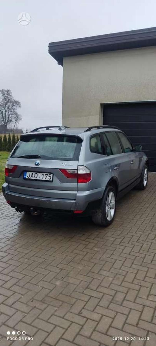 Grey BMW X3 2006 in Kaunas, with an engine capacity of 3.00 L and mileage of 280 thousand km for 3500 €, photo 6 on AUTOMOTO.COM.LV