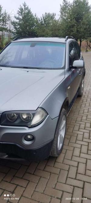 Grey BMW X3 2006 in Kaunas, with an engine capacity of 3.00 L and mileage of 280 thousand km for 3500 €, photo 5 on AUTOMOTO.COM.LV