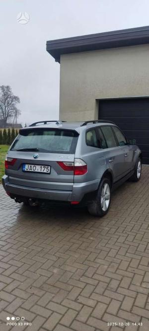 Grey BMW X3 2006 in Kaunas, with an engine capacity of 3.00 L and mileage of 280 thousand km for 3500 €, photo 6 on AUTOMOTO.COM.LV