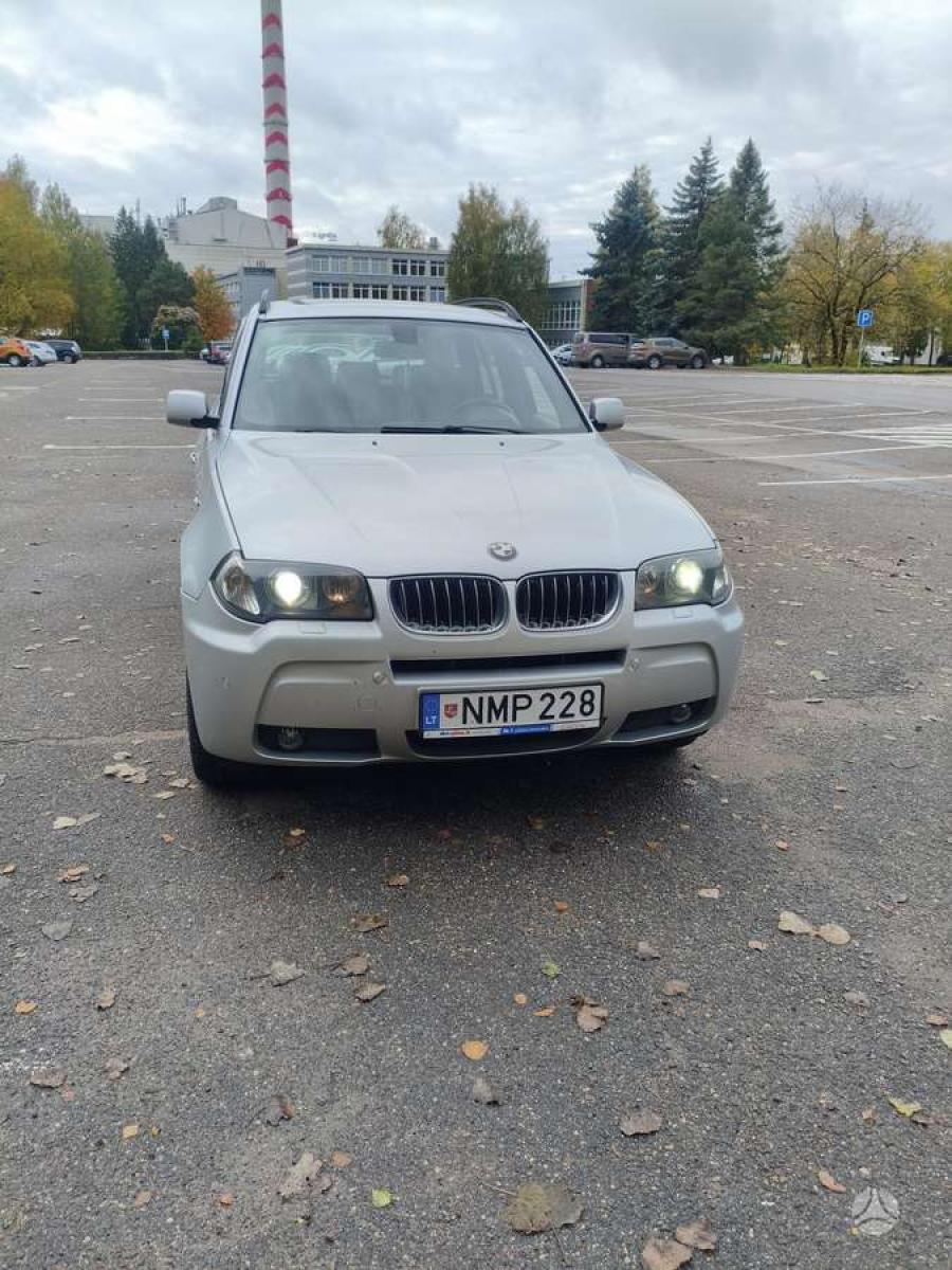 Серый БМВ Х3 2006 в Электренай, объемом двигателя 3.00 л и пробегом 322 тыс. км за 4200 €, фото 8 на AUTOMOTO.COM.LV