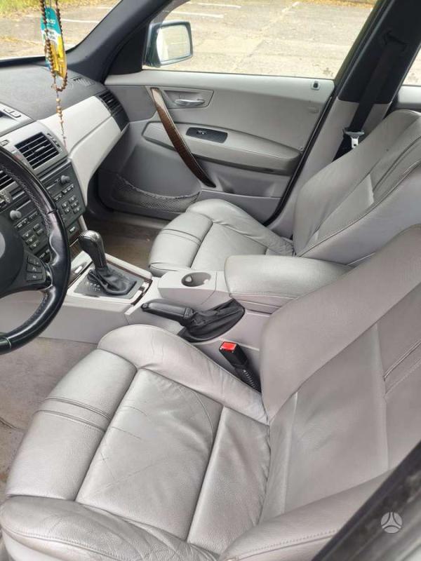 Pelēks BMW X3 2006 Elektrėnai, ar dzinēja tilpumu 3.00 L un nobraukumu 322 tūkst. km par 4200 €, foto 10 vietnē AUTOMOTO.COM.LV