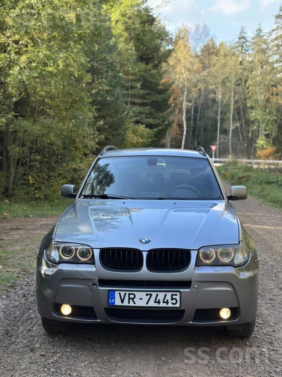 Pelēks BMW X3 2007 Aizkraukle, ar dzinēja tilpumu 3.00 L un nobraukumu 388 tūkst. km par 4495 €, foto 3 vietnē AUTOMOTO.COM.LV