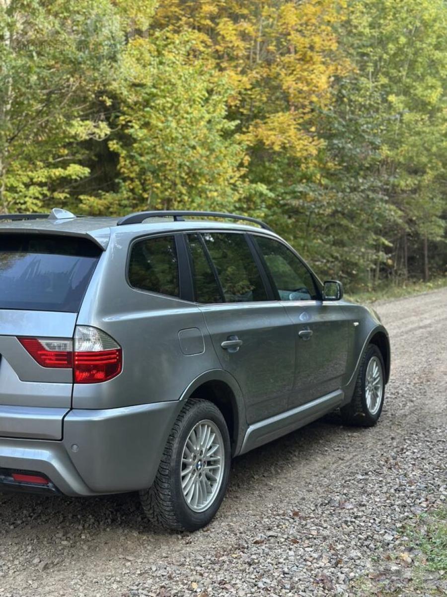Pelēks BMW X3 2007 Aizkraukle, ar dzinēja tilpumu 3.00 L un nobraukumu 388 tūkst. km par 4495 €, foto 7 vietnē AUTOMOTO.COM.LV