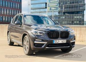 Grey BMW X3 2018 in Riga, with an engine capacity of 2.00 L and mileage of 205 thousand km for 22900 €, photo  on AUTOMOTO.COM.LV