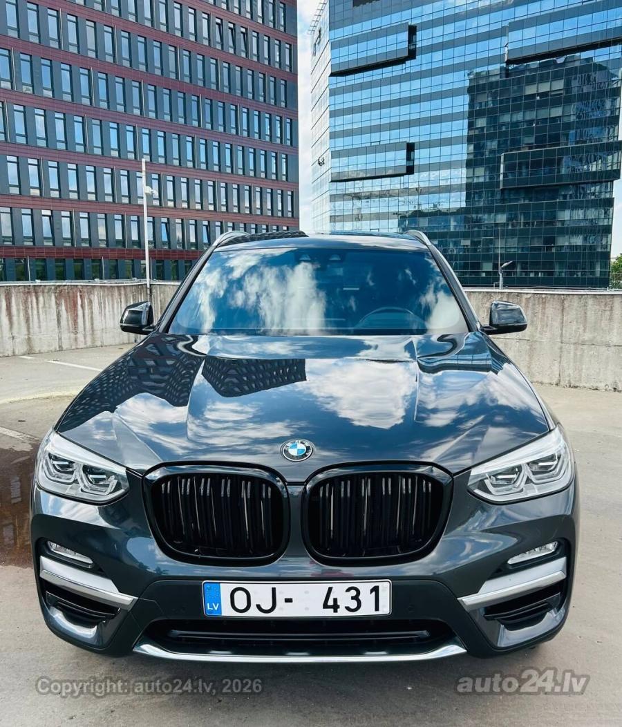 Grey BMW X3 2018 in Riga, with an engine capacity of 2.00 L and mileage of 205 thousand km for 22900 €, photo 7 on AUTOMOTO.COM.LV
