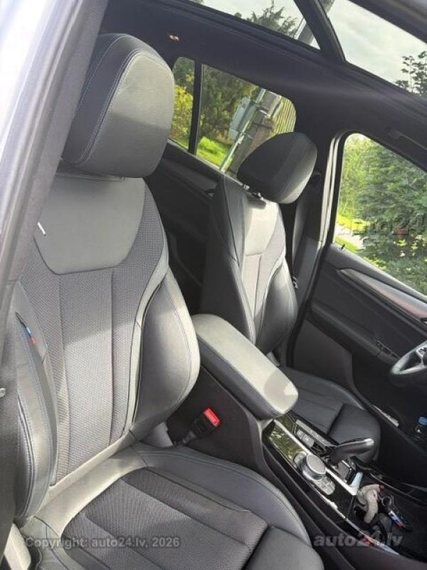 Grey BMW X3 2021 in Tallinn, with an engine capacity of 2.00 L and mileage of 68 thousand km for 38000 €, photo 10 on AUTOMOTO.COM.LV