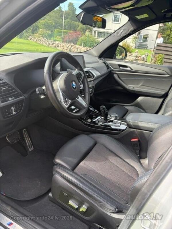 Grey BMW X3 2021 in Tallinn, with an engine capacity of 2.00 L and mileage of 68 thousand km for 38000 €, photo 11 on AUTOMOTO.COM.LV