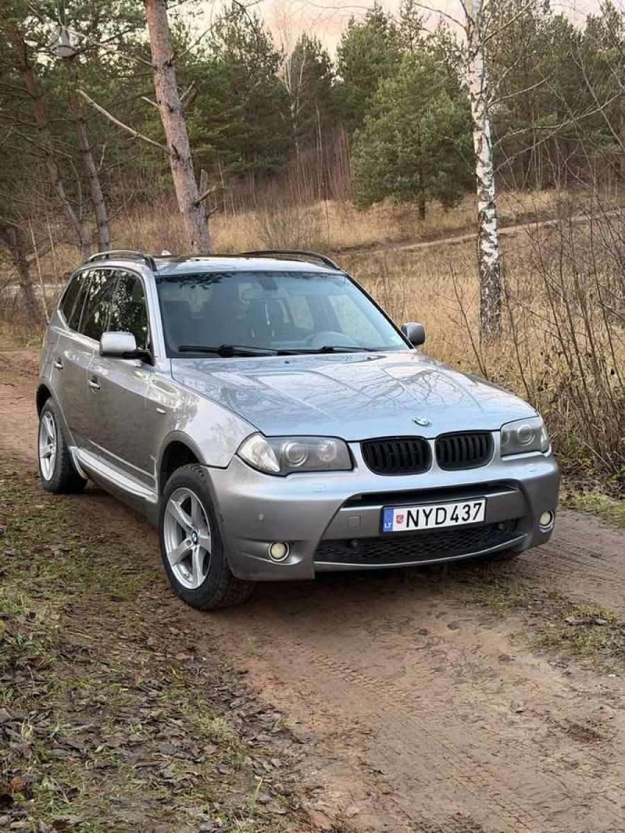 Pelēks BMW X3 2004 Viļņa, ar dzinēja tilpumu 3.00 L un nobraukumu 352 tūkst. km par 3300 €, foto 10 vietnē AUTOMOTO.COM.LV