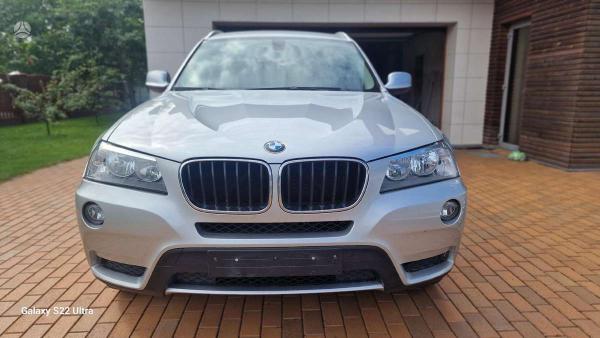 Pelēks BMW X3 2012 Panevēža, ar dzinēja tilpumu 2.00 L un nobraukumu 165 tūkst. km par 8999 €, foto 2 vietnē AUTOMOTO.COM.LV