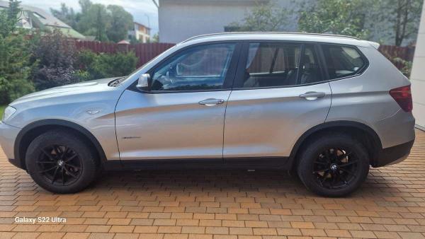 Pelēks BMW X3 2012 Panevēža, ar dzinēja tilpumu 2.00 L un nobraukumu 165 tūkst. km par 8999 €, foto 5 vietnē AUTOMOTO.COM.LV
