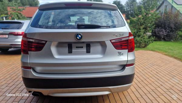 Grey BMW X3 2012 in Panevezys, with an engine capacity of 2.00 L and mileage of 165 thousand km for 8999 €, photo 11 on AUTOMOTO.COM.LV