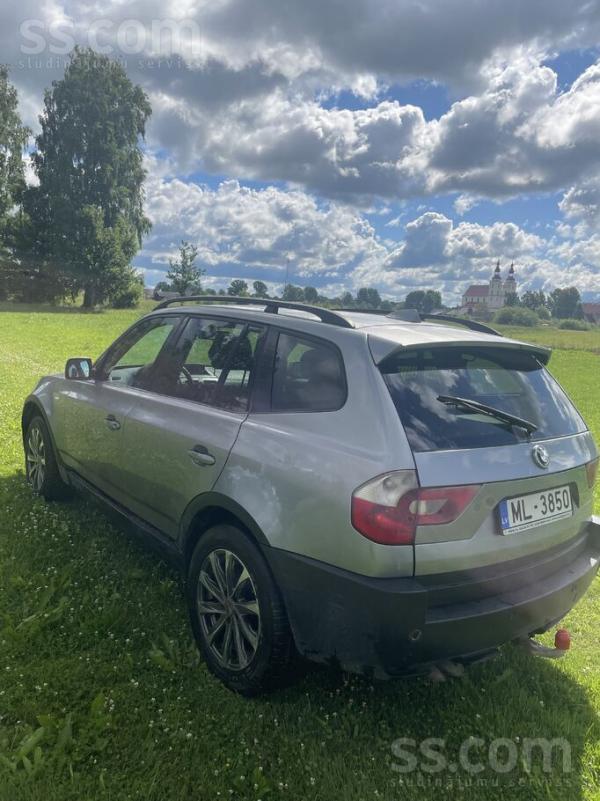 Grey BMW X3 2005 in Bauska, with an engine capacity of 3.00 L and mileage of 355 thousand km for 3800 €, photo 1 on AUTOMOTO.COM.LV