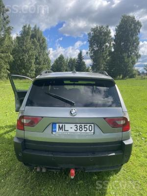 Pelēks BMW X3 2005 Bauska, ar dzinēja tilpumu 3.00 L un nobraukumu 355 tūkst. km par 3800 €, foto 4 vietnē AUTOMOTO.COM.LV