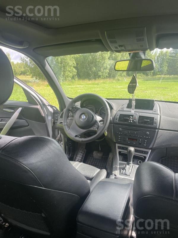 Grey BMW X3 2005 in Bauska, with an engine capacity of 3.00 L and mileage of 355 thousand km for 3800 €, photo 4 on AUTOMOTO.COM.LV
