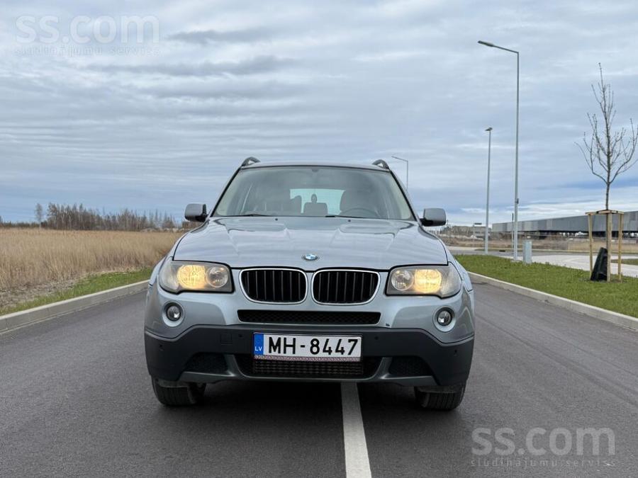 Pelēks BMW X3 2007 Liepāja, ar dzinēja tilpumu 2.00 L un nobraukumu 295 tūkst. km par 4000 €, foto 1 vietnē AUTOMOTO.COM.LV