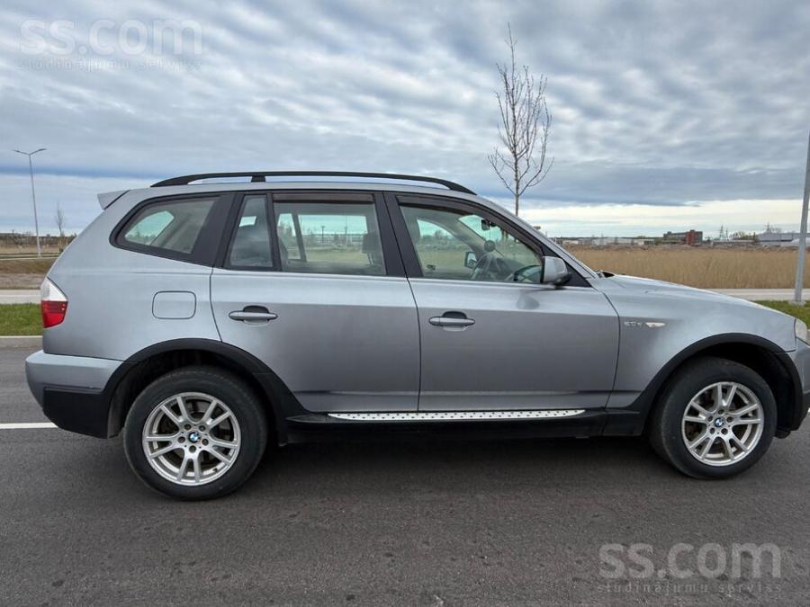 Pelēks BMW X3 2007 Liepāja, ar dzinēja tilpumu 2.00 L un nobraukumu 295 tūkst. km par 4000 €, foto 4 vietnē AUTOMOTO.COM.LV