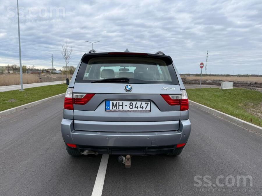 Pelēks BMW X3 2007 Liepāja, ar dzinēja tilpumu 2.00 L un nobraukumu 295 tūkst. km par 4000 €, foto 5 vietnē AUTOMOTO.COM.LV