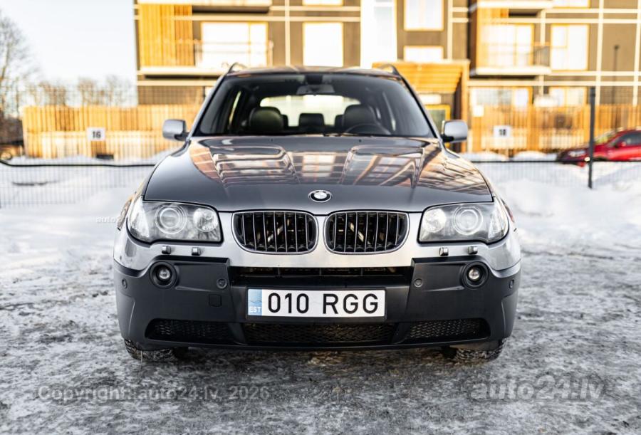 Grey BMW X3 2005 in Tallinn, with an engine capacity of 3.00 L and mileage of 223 thousand km for 3990 €, photo 2 on AUTOMOTO.COM.LV