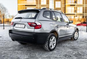 Grey BMW X3 2005 in Tallinn, with an engine capacity of 3.00 L and mileage of 223 thousand km for 3990 €, photo 6 on AUTOMOTO.COM.LV