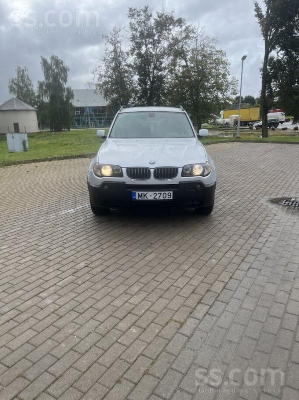 Pelēks BMW X3 2005 Rēzekne, ar dzinēja tilpumu 3.00 L un nobraukumu 301 tūkst. km par 3950 €, foto 1 vietnē AUTOMOTO.COM.LV