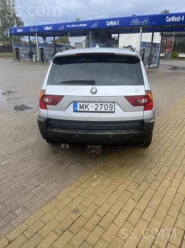 Pelēks BMW X3 2005 Rēzekne, ar dzinēja tilpumu 3.00 L un nobraukumu 301 tūkst. km par 3950 €, foto 4 vietnē AUTOMOTO.COM.LV