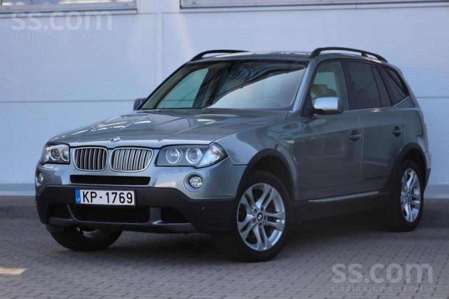 Grey BMW X3 2007 in Riga, with an engine capacity of 3.00 L and mileage of 0 thousand km for 4495 €, photo 1 on AUTOMOTO.COM.LV