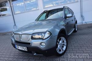 Grey BMW X3 2007 in Riga, with an engine capacity of 3.00 L and mileage of 0 thousand km for 4495 €, photo 2 on AUTOMOTO.COM.LV