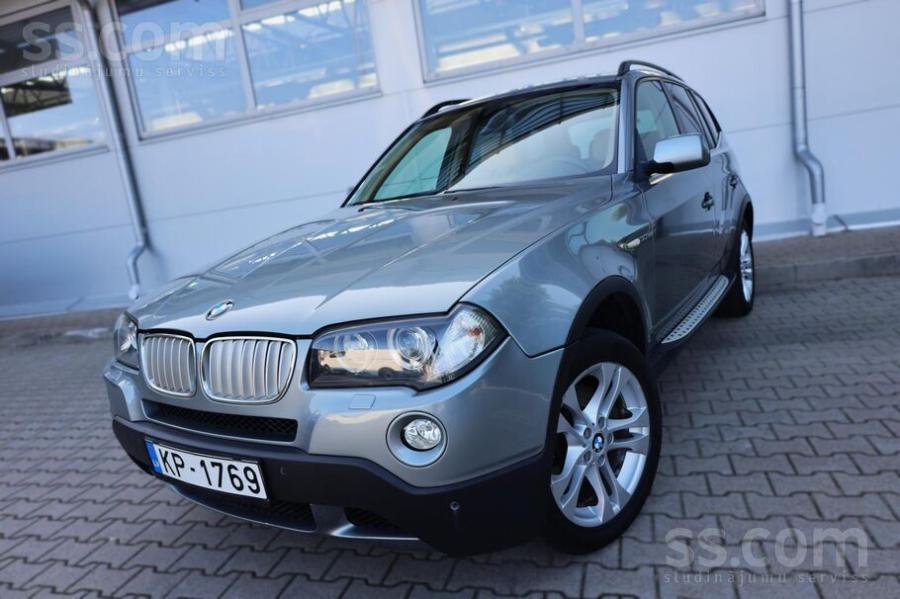 Grey BMW X3 2007 in Riga, with an engine capacity of 3.00 L and mileage of 0 thousand km for 4495 €, photo 2 on AUTOMOTO.COM.LV