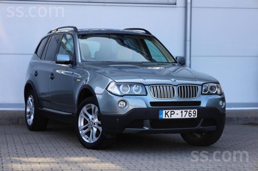 Grey BMW X3 2007 in Riga, with an engine capacity of 3.00 L and mileage of 0 thousand km for 4495 €, photo 3 on AUTOMOTO.COM.LV