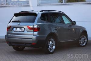 Grey BMW X3 2007 in Riga, with an engine capacity of 3.00 L and mileage of 0 thousand km for 4495 €, photo 6 on AUTOMOTO.COM.LV