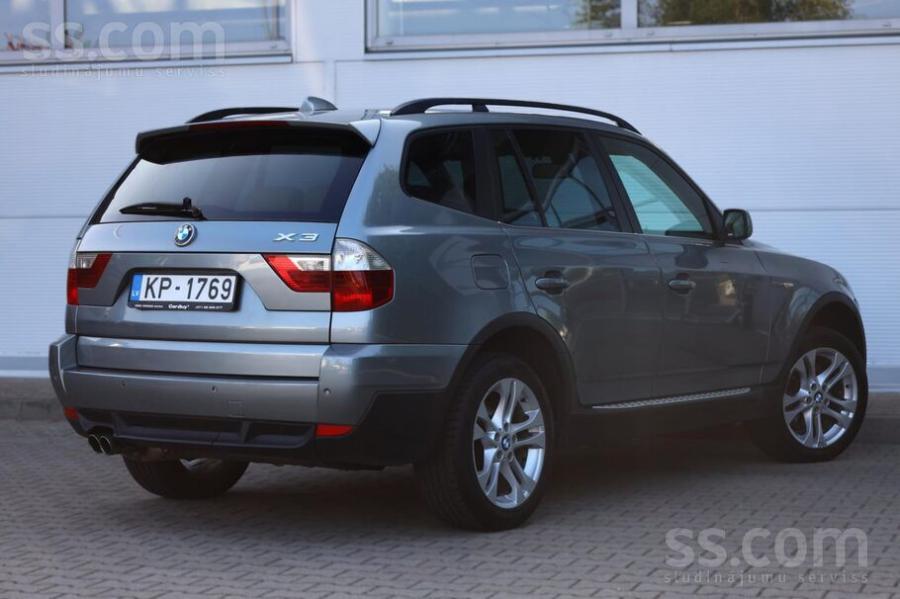 Grey BMW X3 2007 in Riga, with an engine capacity of 3.00 L and mileage of 0 thousand km for 4495 €, photo 6 on AUTOMOTO.COM.LV