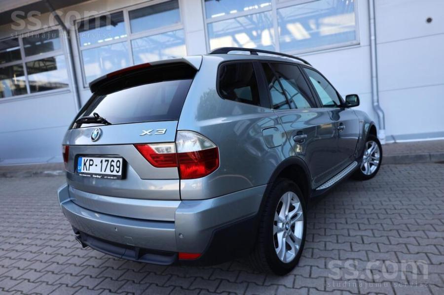 Grey BMW X3 2007 in Riga, with an engine capacity of 3.00 L and mileage of 0 thousand km for 4495 €, photo 7 on AUTOMOTO.COM.LV