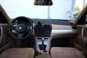 Grey BMW X3 2007 in Riga, with an engine capacity of 3.00 L and mileage of 0 thousand km for 4495 €, photo 8 on AUTOMOTO.COM.LV