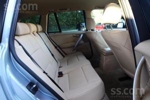 Grey BMW X3 2007 in Riga, with an engine capacity of 3.00 L and mileage of 0 thousand km for 4495 €, photo 16 on AUTOMOTO.COM.LV