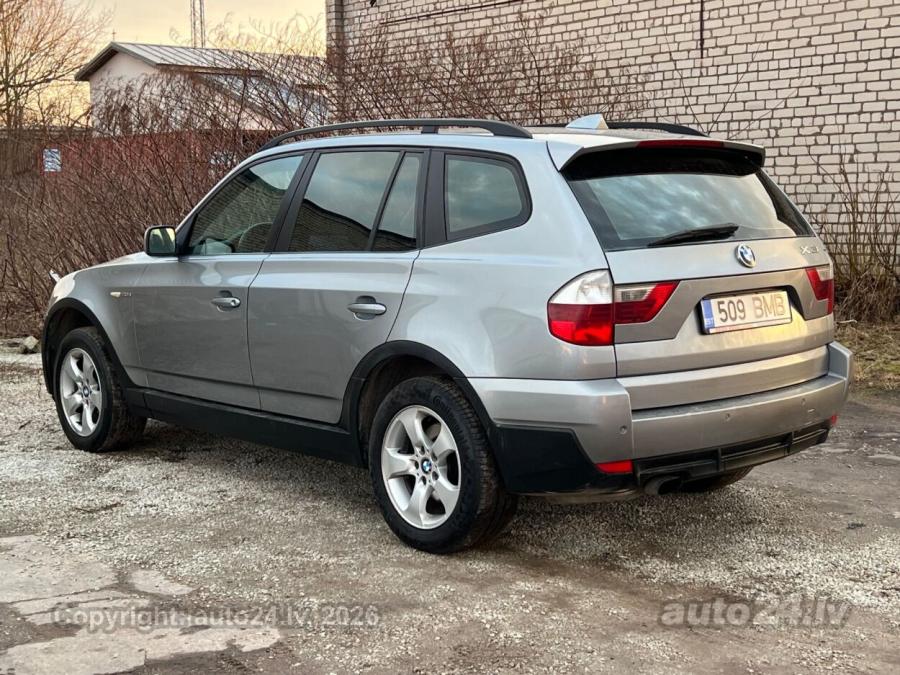 Grey BMW X3 2007 in Narva, with an engine capacity of 2.00 L and mileage of 325 thousand km for 3499 €, photo 8 on AUTOMOTO.COM.LV