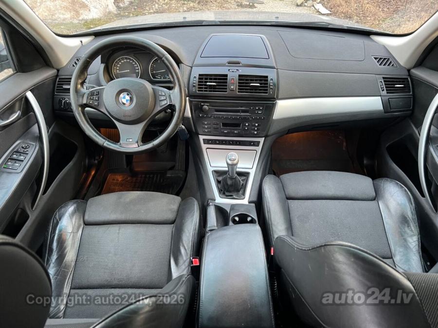 Grey BMW X3 2007 in Narva, with an engine capacity of 2.00 L and mileage of 325 thousand km for 3499 €, photo 13 on AUTOMOTO.COM.LV
