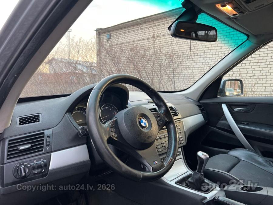 Grey BMW X3 2007 in Narva, with an engine capacity of 2.00 L and mileage of 325 thousand km for 3499 €, photo 20 on AUTOMOTO.COM.LV
