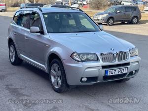 Pelēks BMW X3 2007 Pērnava, ar dzinēja tilpumu 3.00 L un nobraukumu 261 tūkst. km par 5990 €, foto 2 vietnē AUTOMOTO.COM.LV