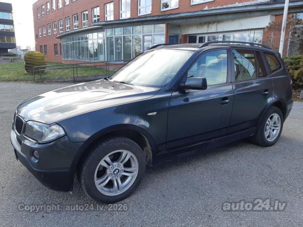 Grey BMW X3 2007 in Viljandi, with an engine capacity of 2.00 L and mileage of 230 thousand km for 3490 €, photo 1 on AUTOMOTO.COM.LV