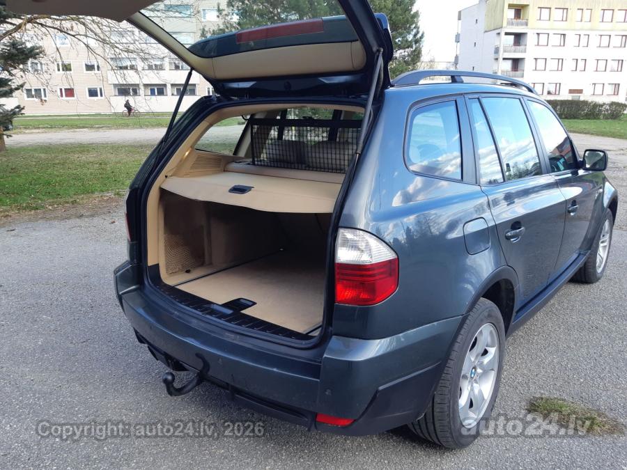 Grey BMW X3 2007 in Viljandi, with an engine capacity of 2.00 L and mileage of 230 thousand km for 3490 €, photo 5 on AUTOMOTO.COM.LV