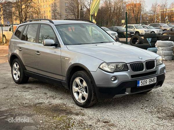 Grey BMW X3 2007 in Narva, with an engine capacity of 2.00 L and mileage of 326 thousand km for 2499 €, photo 2 on AUTOMOTO.COM.LV