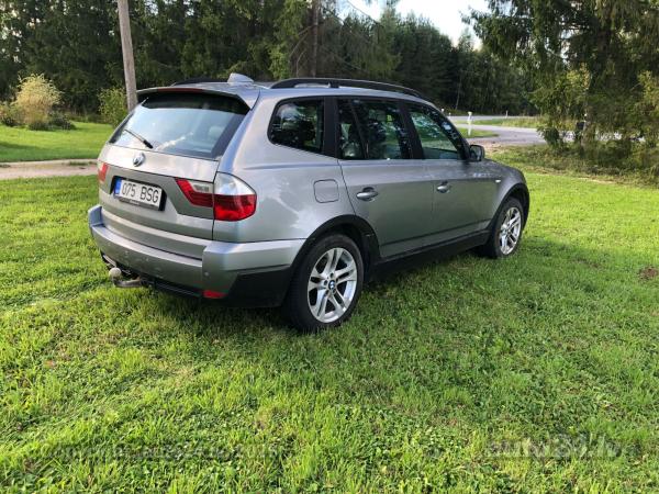 Pelēks BMW X3 2007 Pelva, ar dzinēja tilpumu 3.00 L un nobraukumu 347 tūkst. km par 3900 €, foto 7 vietnē AUTOMOTO.COM.LV